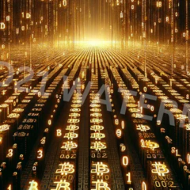 Bitcoin Matrix Digital Stream X (Twitter) Banner | fomo21