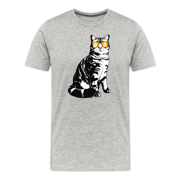 Bitcoin Is For The Cats T-Shirt | fomo21